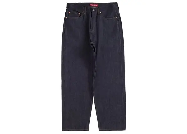 Supreme Rigid Baggy Selvedge Jean - Rigid Indigo | Editorialist